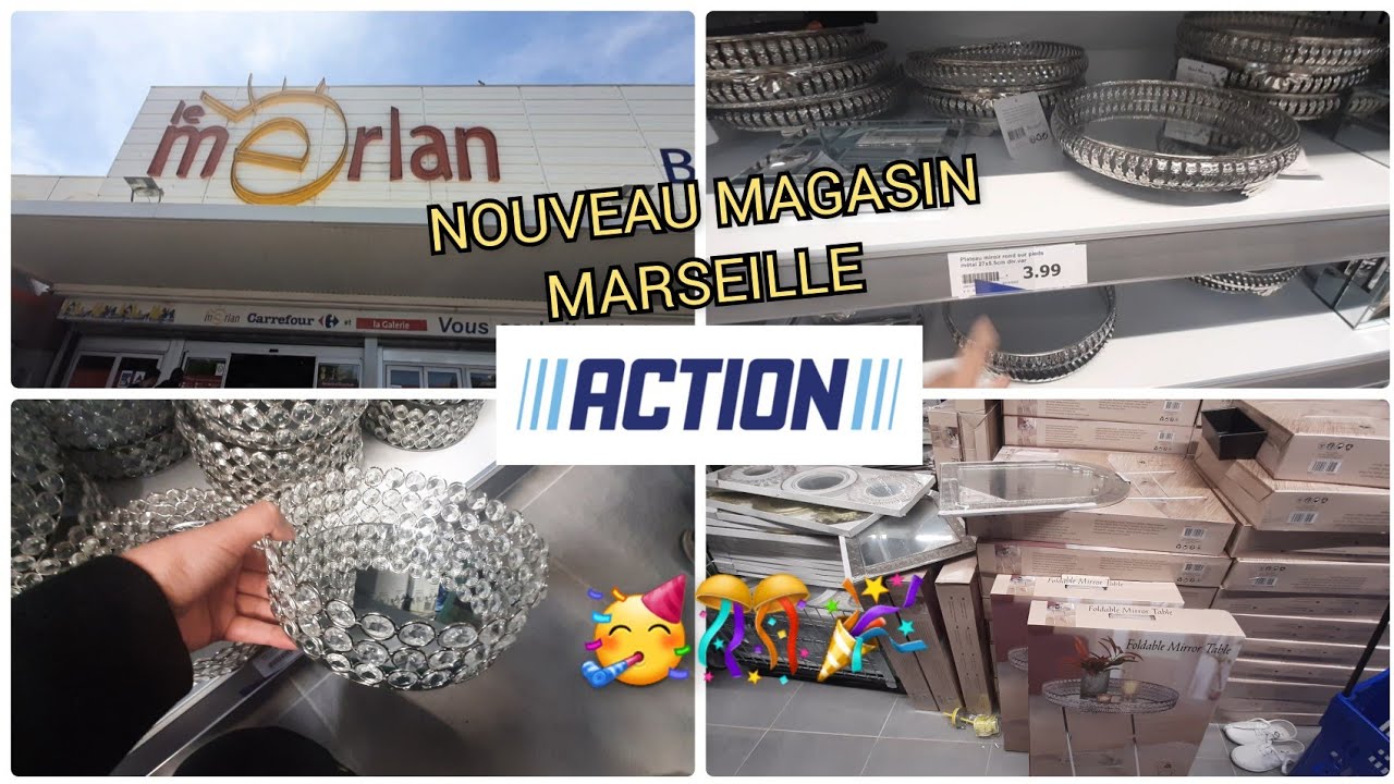 🔴 OUVERTURE D'UN NOUVEAU MAGASIN ACTION/MARSEILLE /LE MERLAN/ افتتاح ...