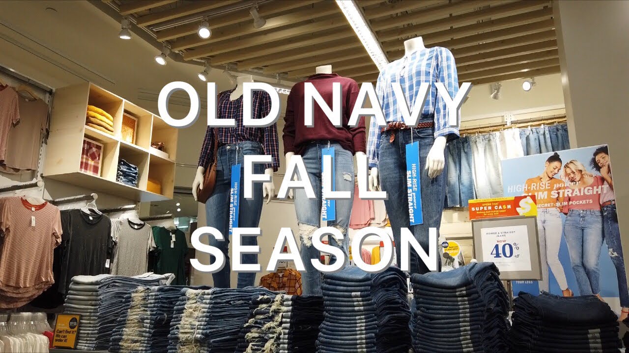 OLD NAVY FALL / AUTUMN FASHION COLLECTION SHOPPING SEPT 2019 - YouTube