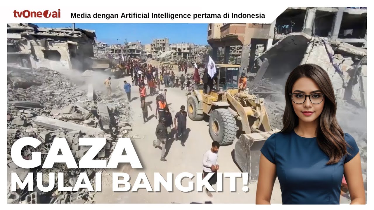 Gaza Bangkit: Dunia Bantu Gaza Bersihkan Puing Untuk Pemulihan ...