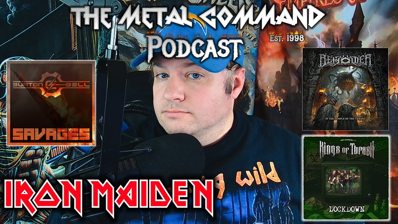 Kings of Thrash, Burton C Bell's new song, Iron Maiden and how to get ...