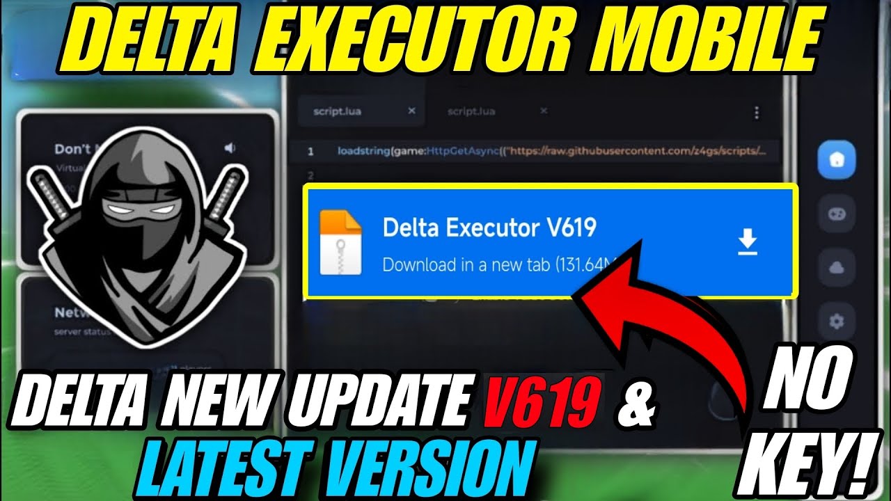 Delta Executor Mobile New Update V619 ! Delta Atualizado | Better than ...