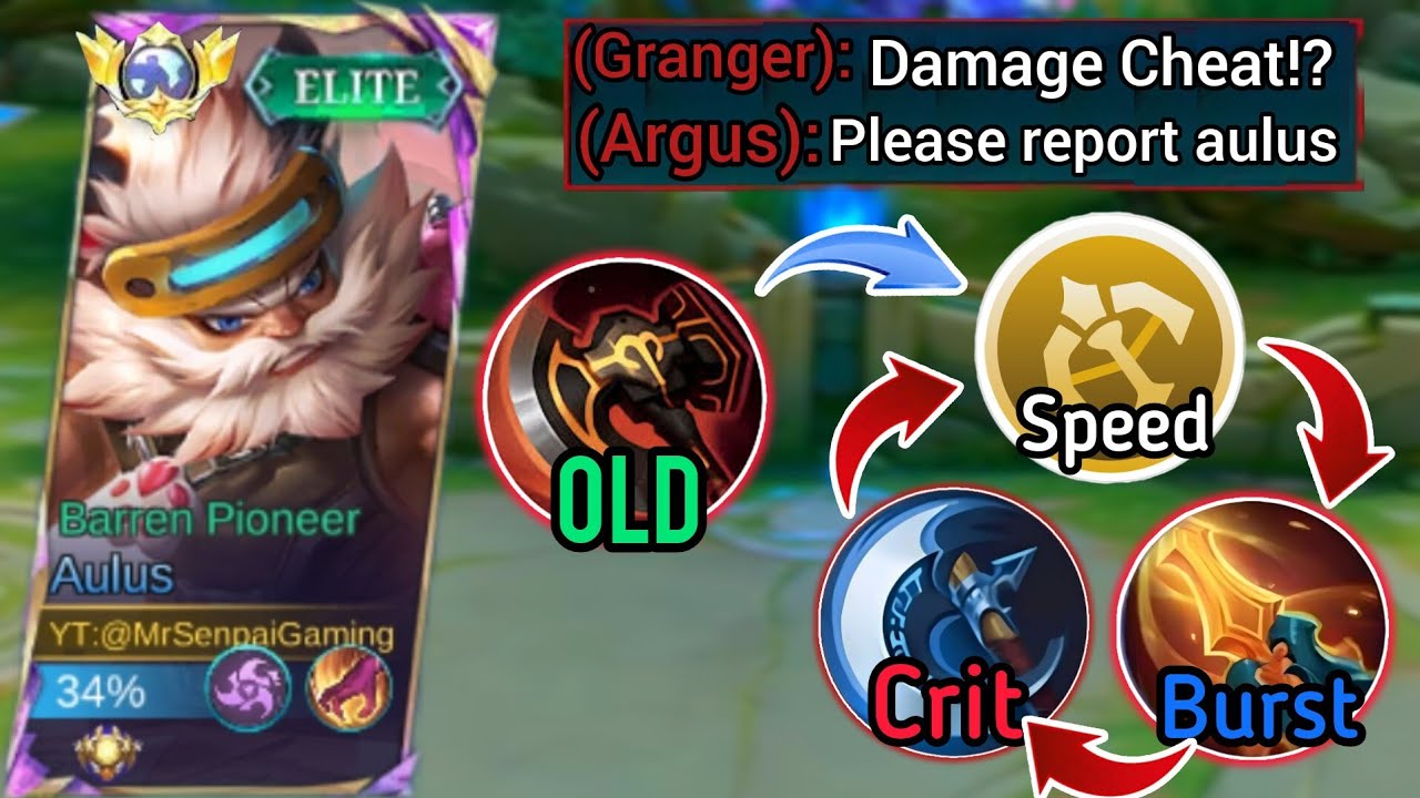 TOP GLOBAL 83%WR AULUS NEW 1 HIT BUILD INSANE DMG HACK(2024 best build ...