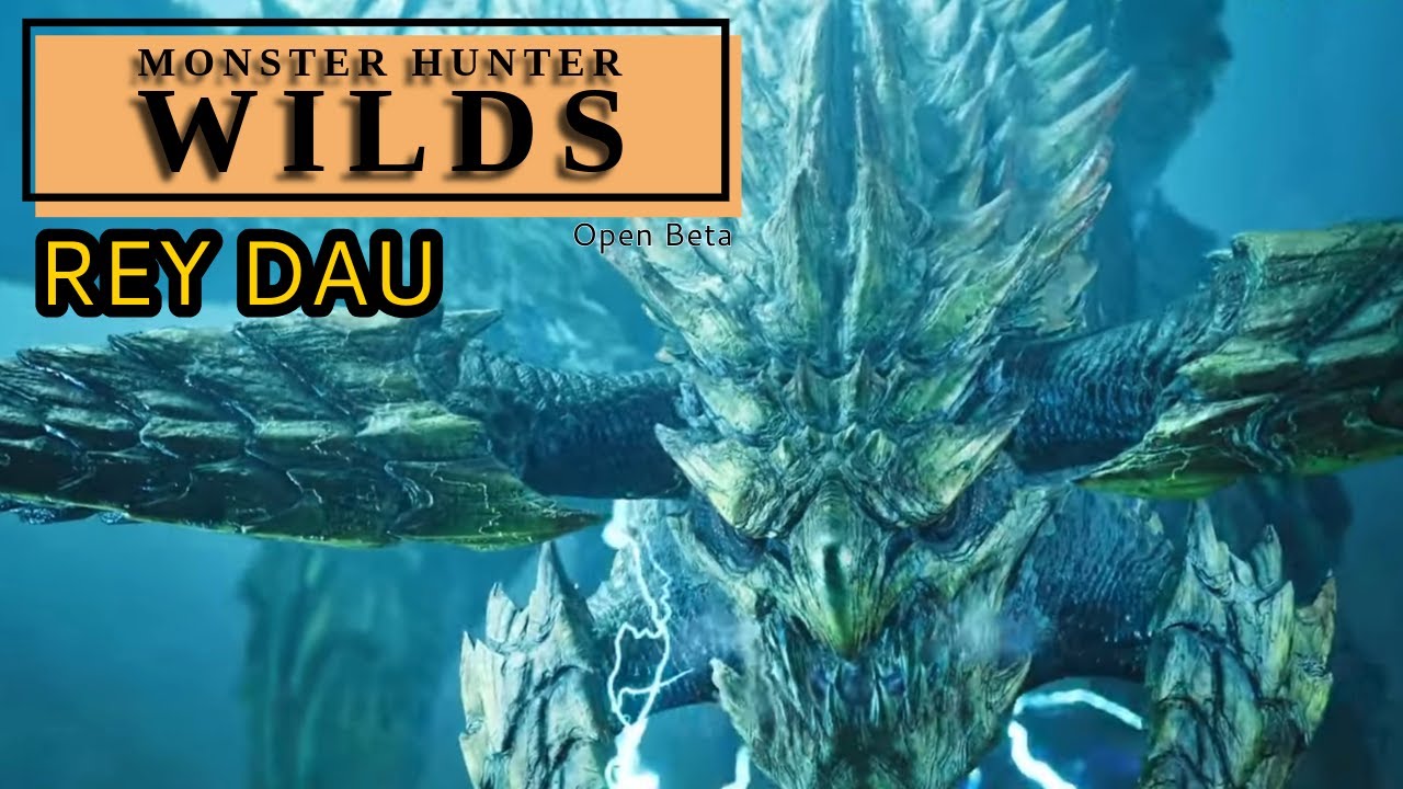 MONSTER HUNTER: WILDS | OPEN BETA | REY DAU BOSS GAMEPLAY - YouTube