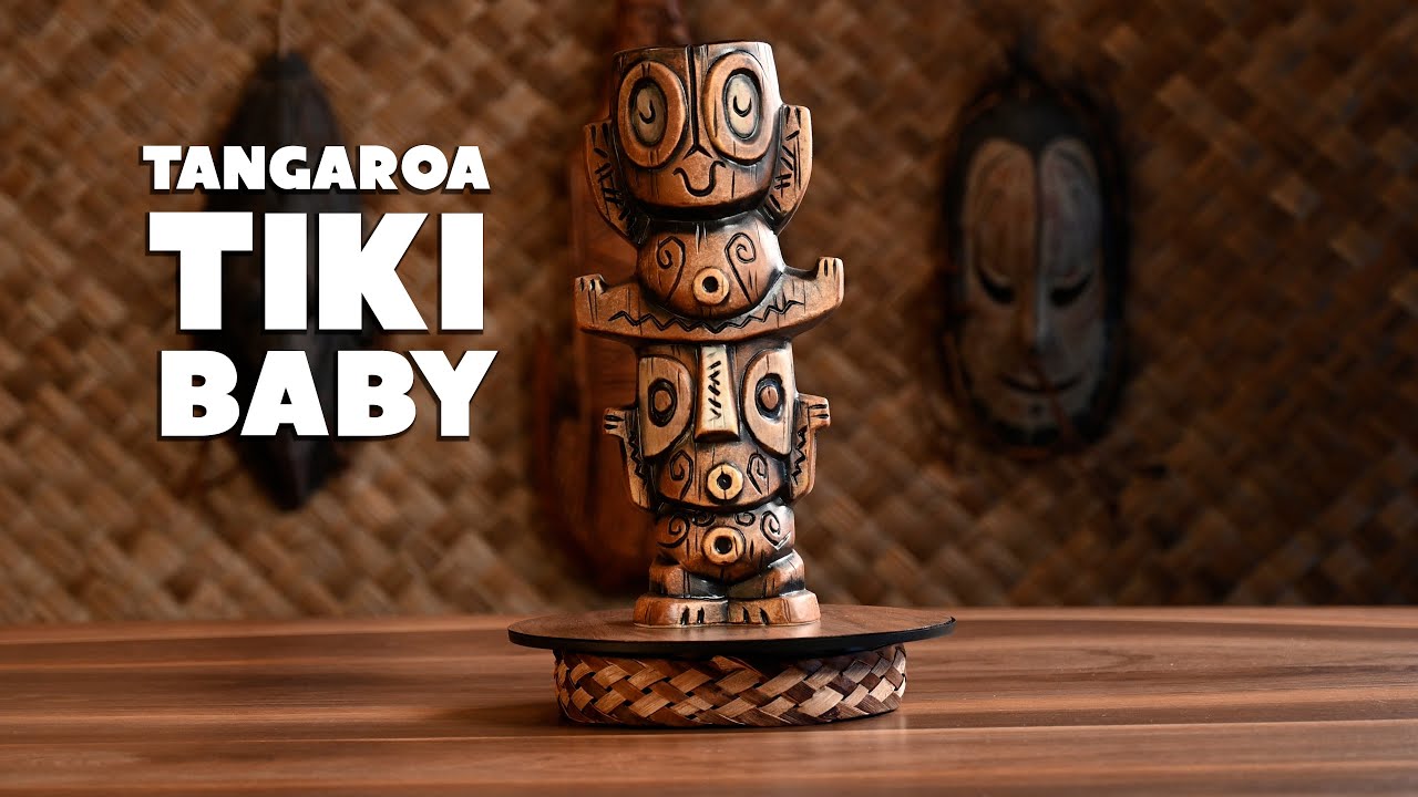 Tiki tOny's Tangaroa Tiki Baby Tiki Mug by Eekum Bookum - YouTube