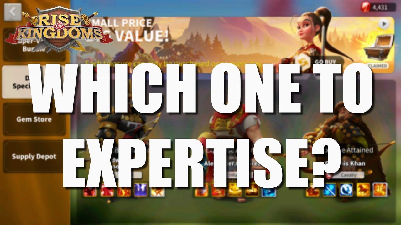 Daily Special Offer which order and how to Upgrade the skills of ...