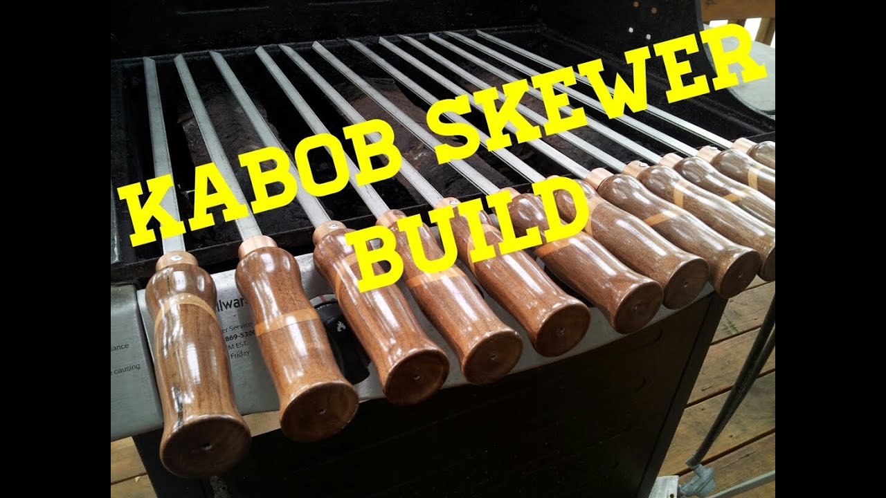 Make your own Kabob Skewers Part1 - YouTube
