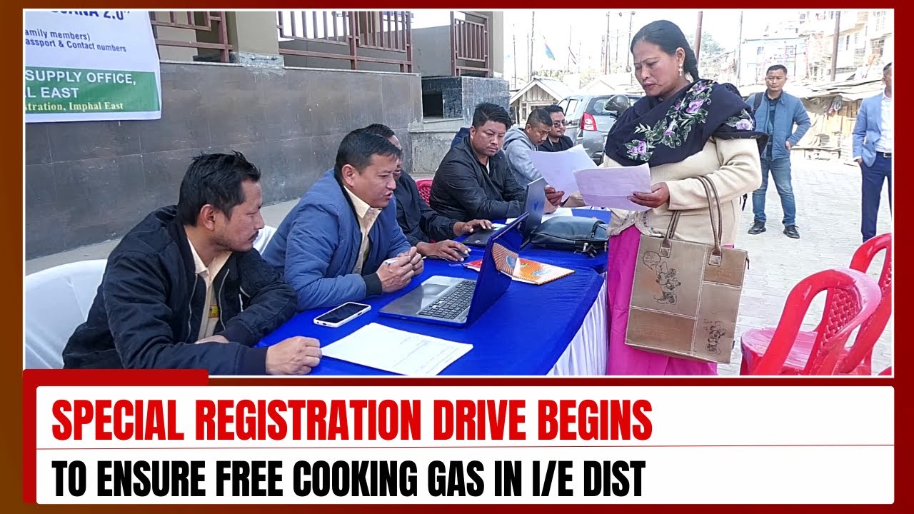 SPECIAL REGISTRATION DRIVE BEGINS TO ENSURE FREE COOKING GAS IN I/E ...