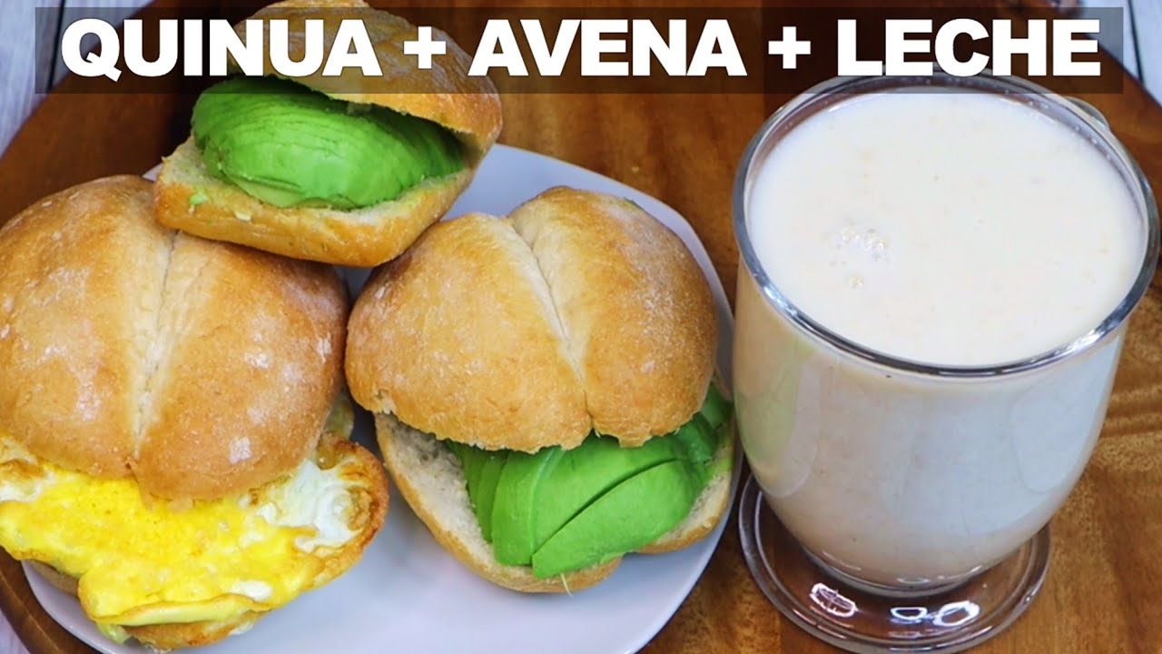 DESAYUNO DE QUINUA CON AVENA Y LECHE | Receta Peruana | Sabroso - YouTube