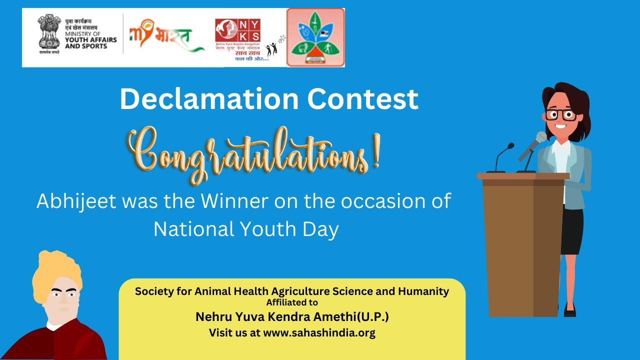 Declamation Contest Result | Abhijeet | National Youth Day2024| Become ...