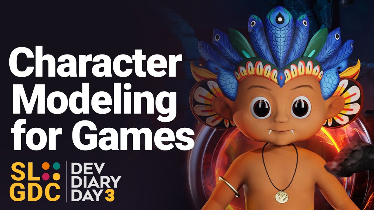 Character Modeling for Games at Mogo Games | Sajith Lakmal | SLGDC 2025 D3 - YouTube