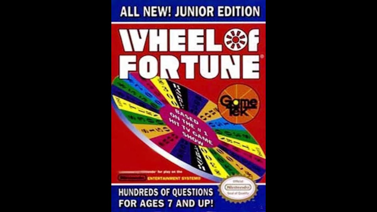 NES Wheel of Fortune Junior Edition 2nd Run Game #16 - YouTube