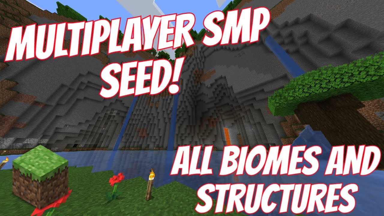 ALL BIOMES MULTIPLAYER SEED! SMP Survival Seed (Minecraft 1.16.4) - YouTube