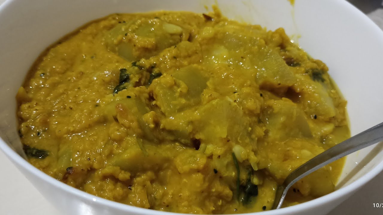 Lau dal recipe Lau Diye Masoor Dal Recipe | লাউ দিয়ে মুসুর ডাল ...