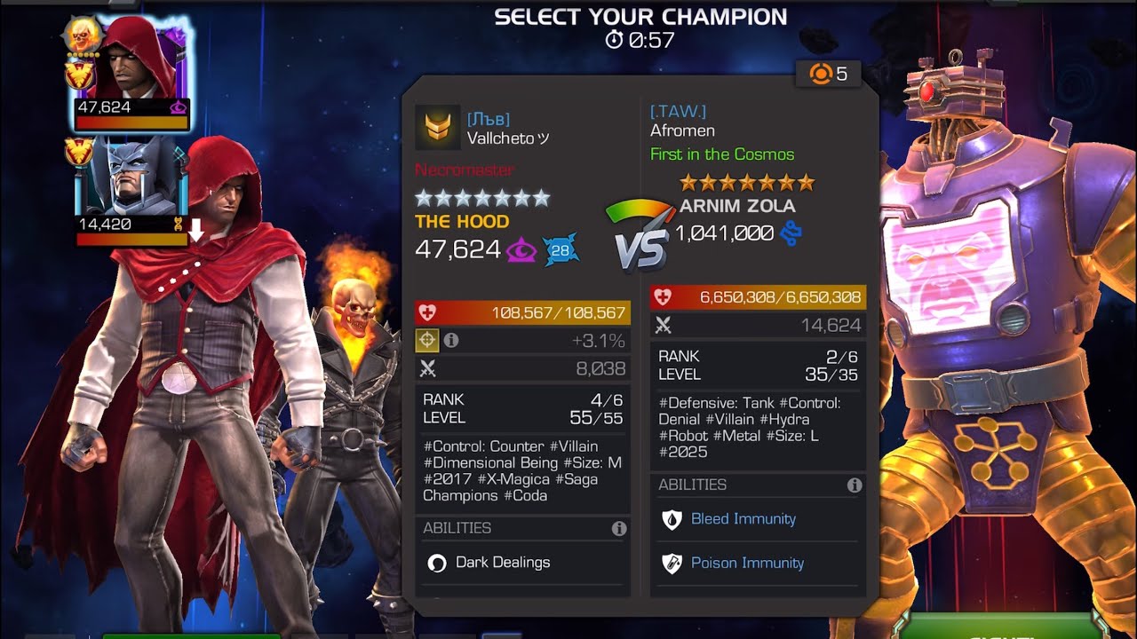 Mcoc | War | Node 9 | Arnim Zola | solo - YouTube