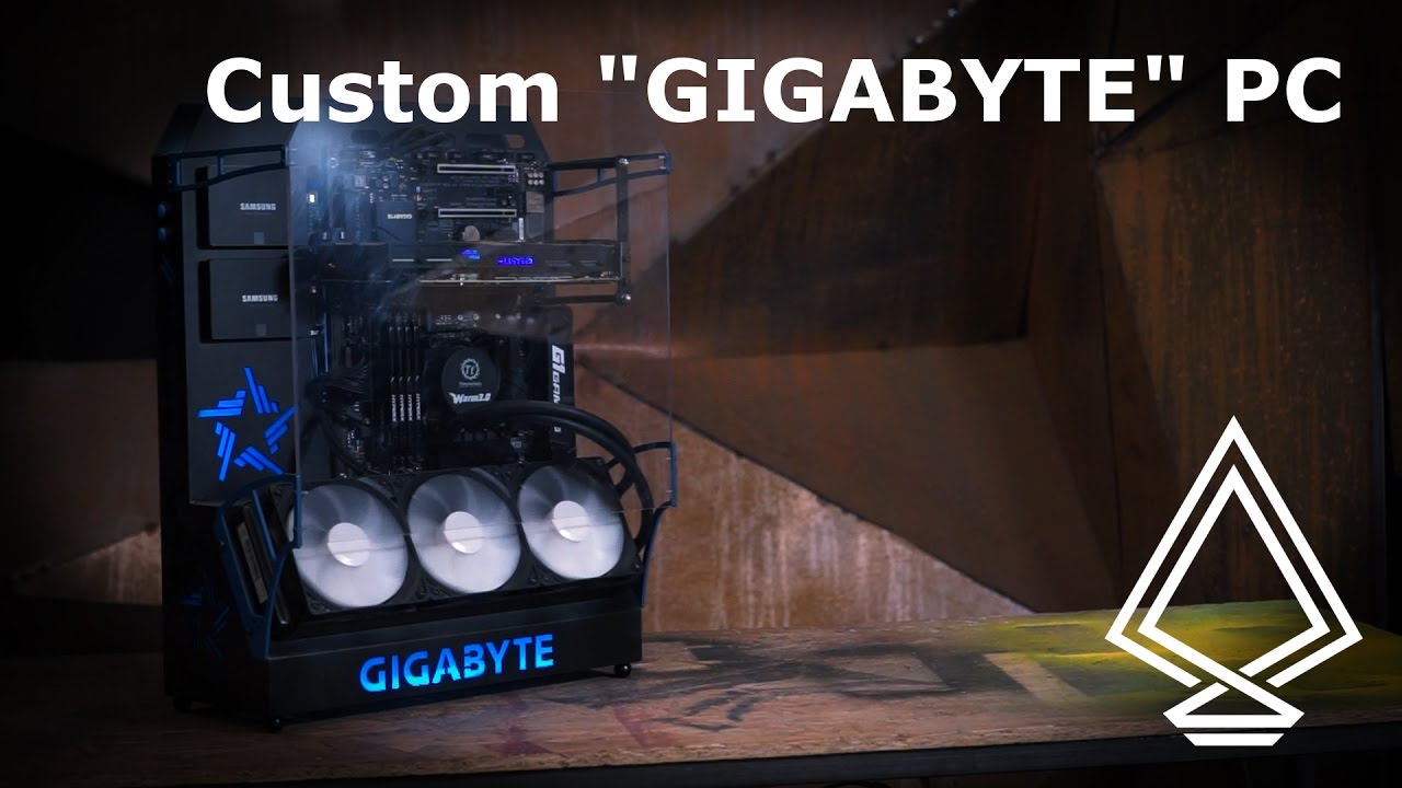 BIG Build #2 Gigabyte PGA PC - YouTube