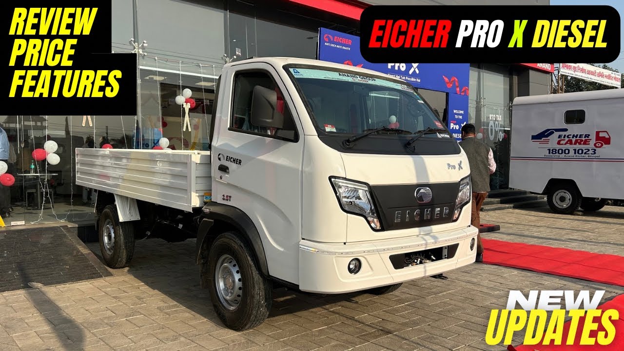 2025 Eicher Pro X Diesel Review | Mileage, Price, Features | 10.8Ft ...
