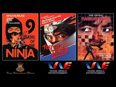 THE NINJA AVENGER TRILOGY starring SHO KOSUGI