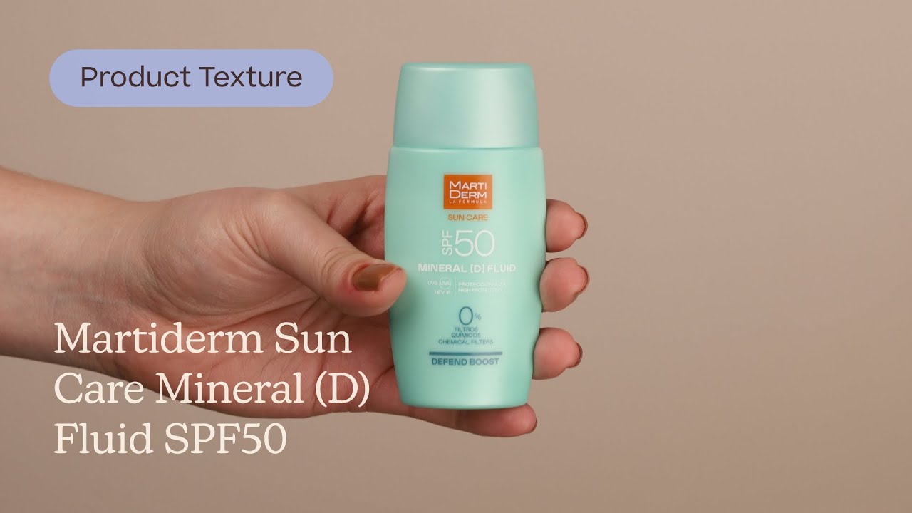 Martiderm Sun Care Mineral (D) Fluid SPF50 Texture | Care to Beauty ...