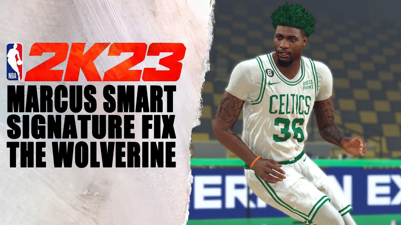 Marcus Smart Signature Fix NBA2K23 - YouTube