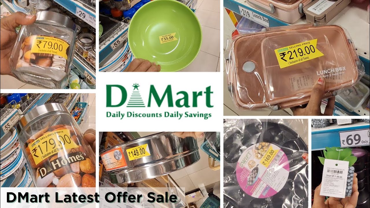 DMart Kitchen Products | DMart Latest Offer Sale Hyderabad | DMart ...