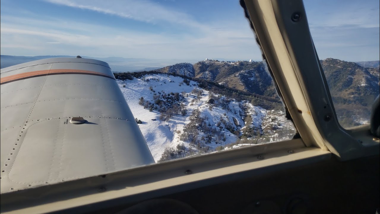 Flying Over Snow In The Mountains Near San Jose 01/18/20 - YouTube