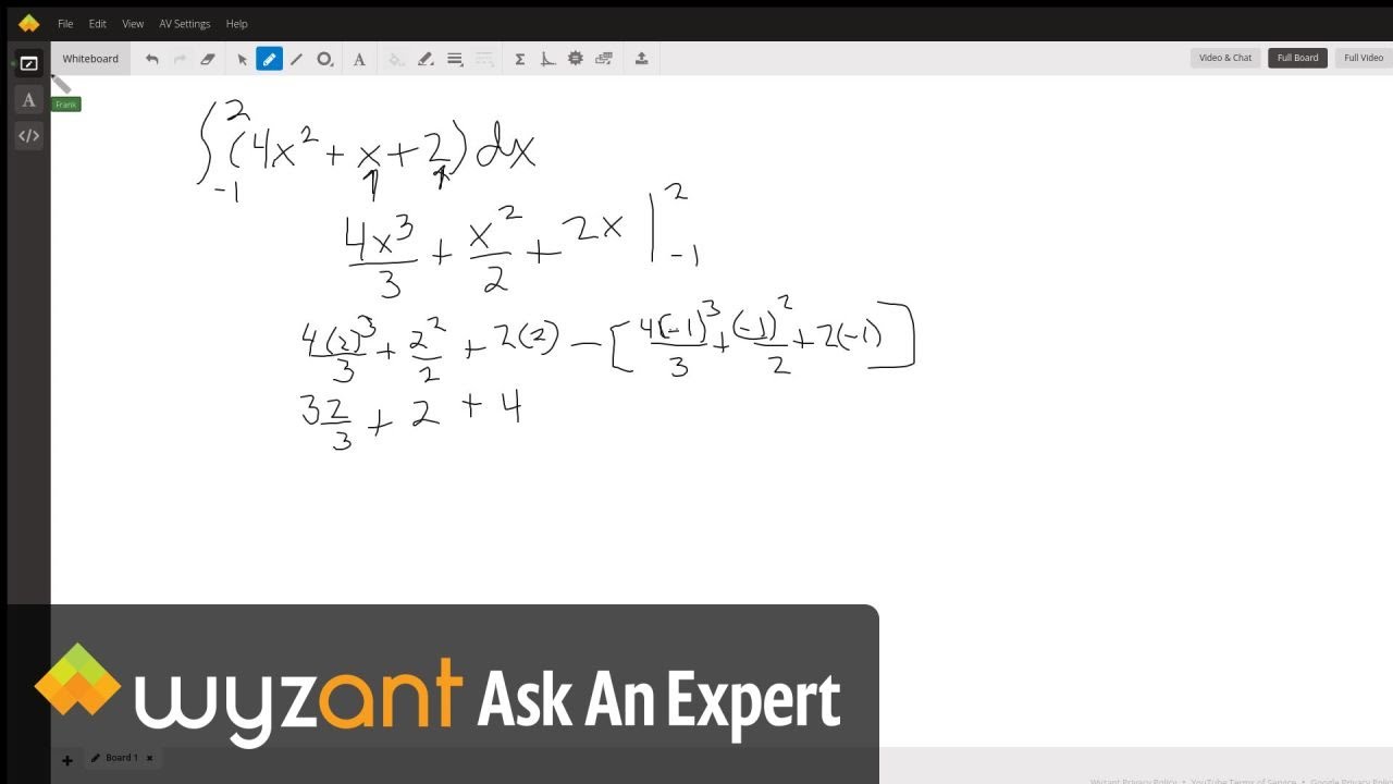 Find the Integral of a Polynomial - YouTube