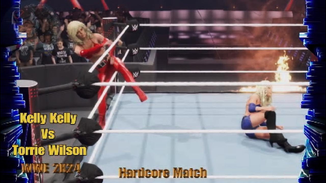 WWE 2K24 Torrie Wilson Vs Kelly Kelly - WWE Superstar Hardcore Match ...