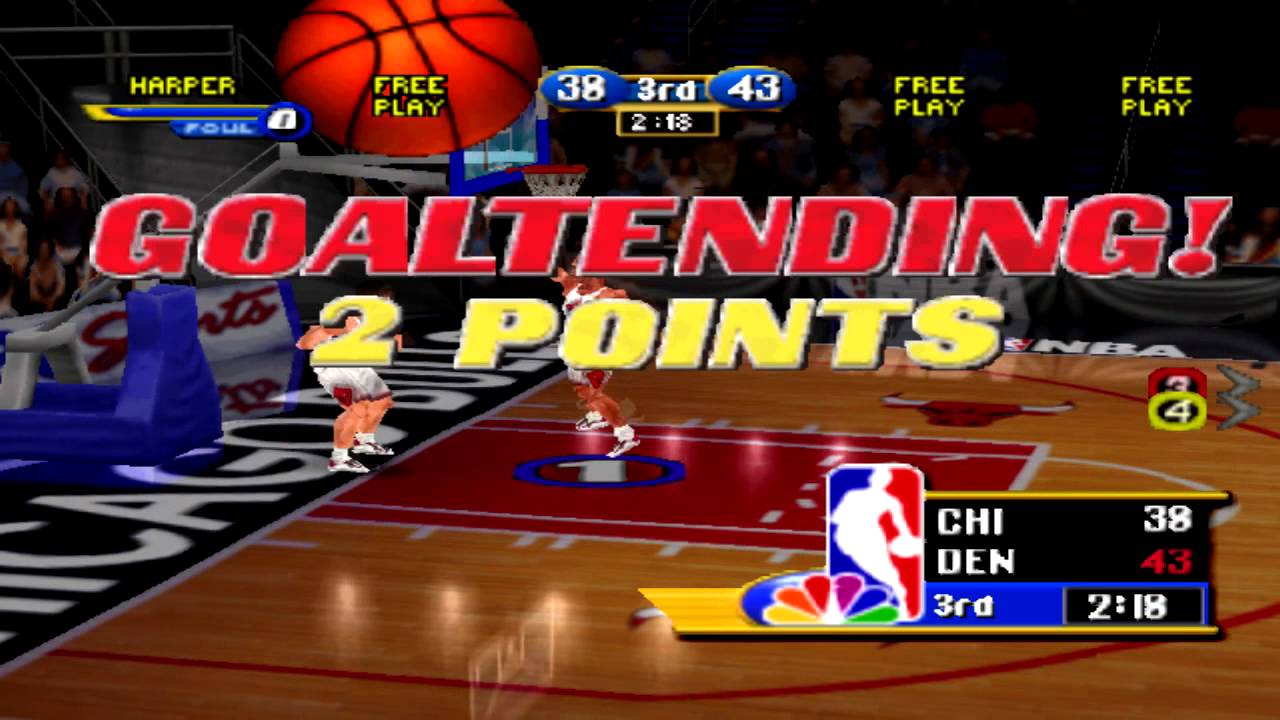 NBA Showtime: NBA on NBC Gameplay (PSX,PsOne,Playstation) - YouTube