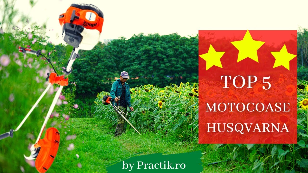 Top 5 Motocoase Husqvarna! Vezi Cele Mai Bune Modele! REVIEWS! - YouTube
