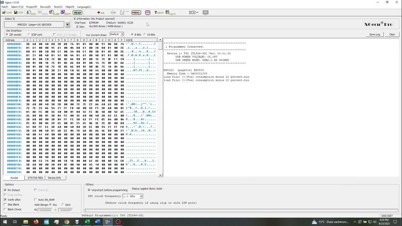 Programowanie pamięci EEPROM XgPro UsaKamykShop - YouTube