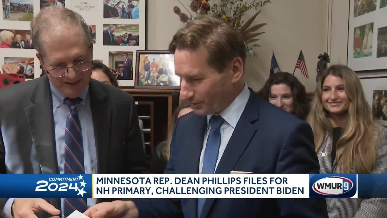 Minnesota Rep. Dean Phillips files for NH primary, challenging ...
