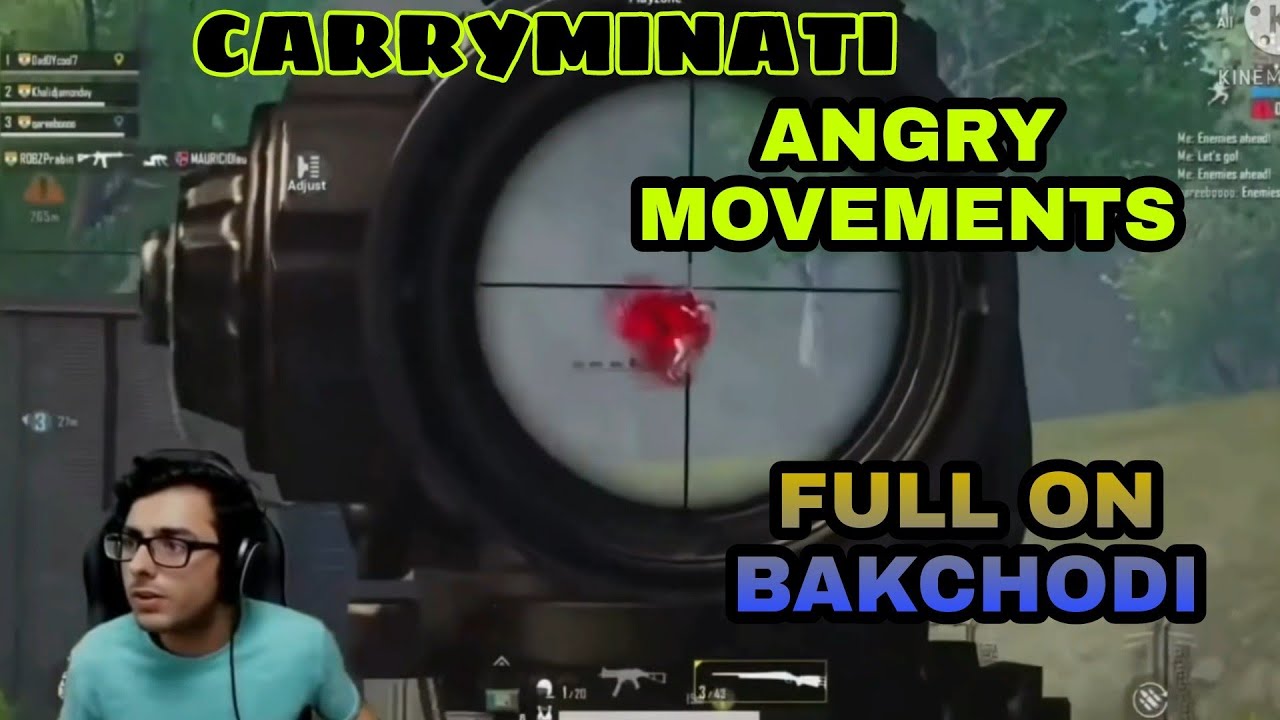 CARRYMINATI ANGRY & GALI COMPILATION PART-2 - YouTube