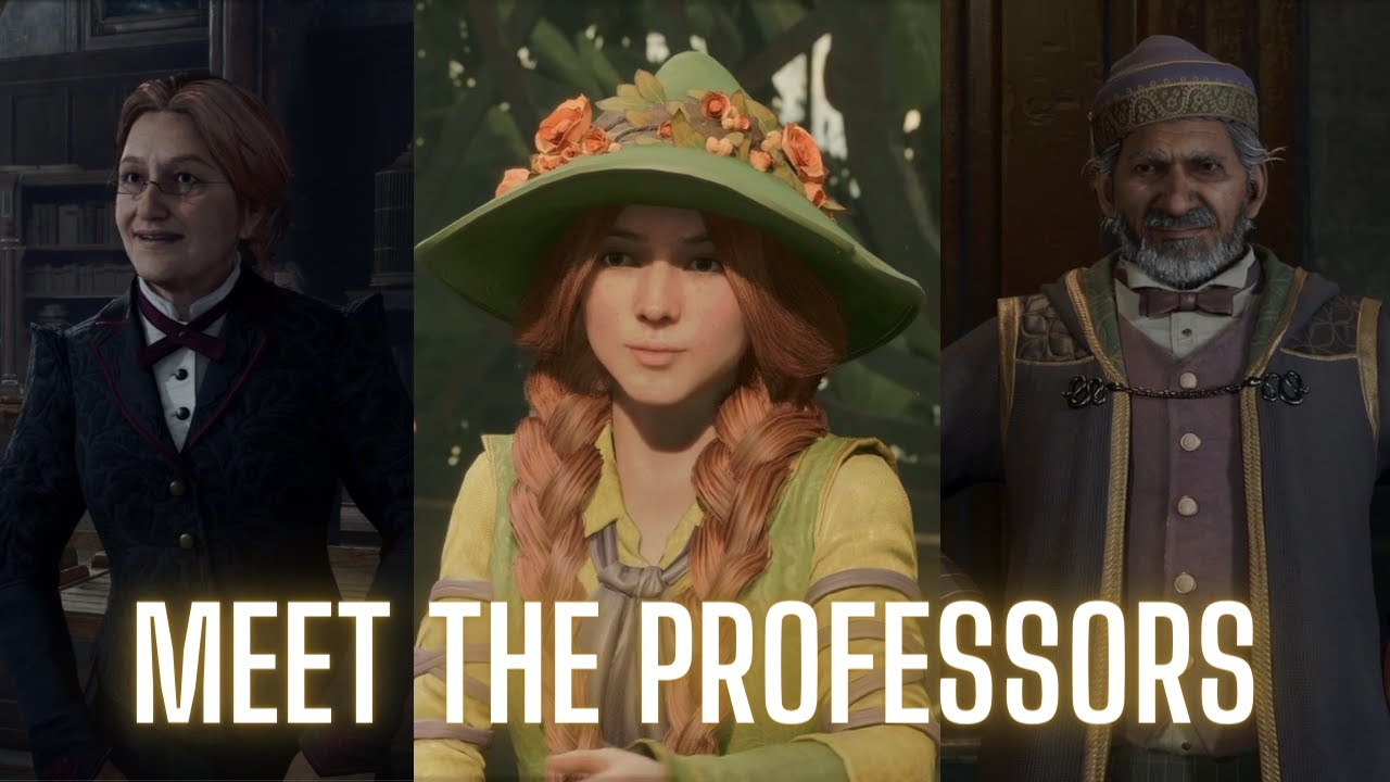 Meet The Professors of Hogwarts Legacy - YouTube