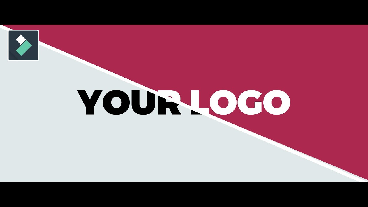 (Filmora 12): Logo Animation Wipe Text - Tutorial - YouTube