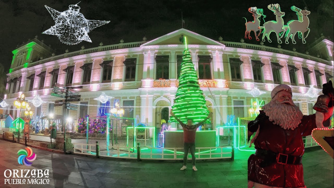 VILLA NAVIDEÑA ORIZABA, 2021 || LAGUNA DE NOGALES ILUMINADA DE NOCHE ...