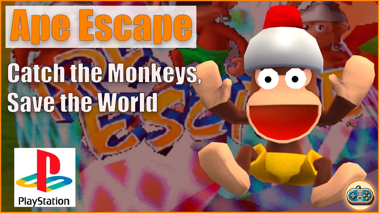 Ape Escape (PS1 / PSX) | 15 Minutes of Gameplay - YouTube