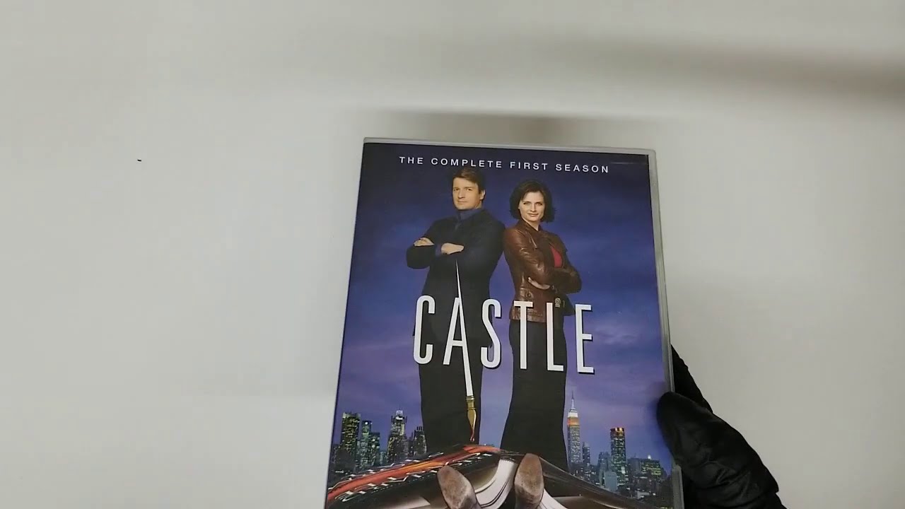 Castle: Season 1 Nathan Fillion, Stana Katic DVD COVER Artwork HD ...