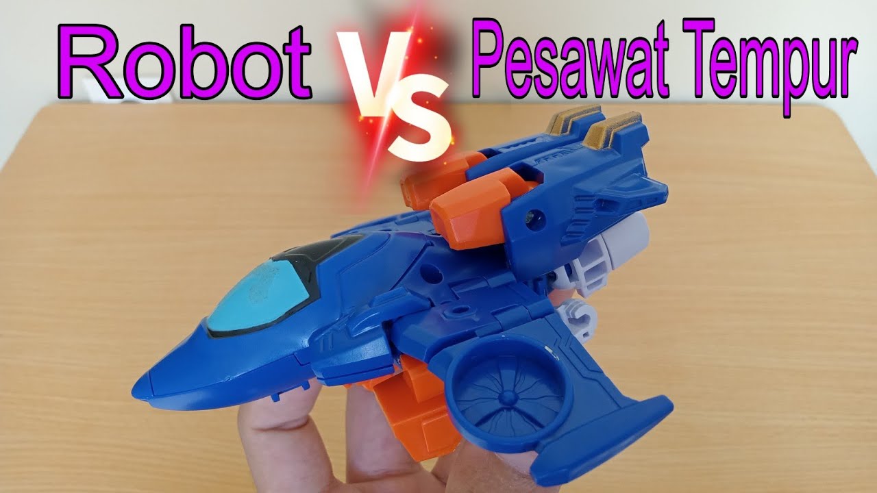 Robot Yang Katanya Bisa Berubah Menjadi Pesawat Tempur - YouTube