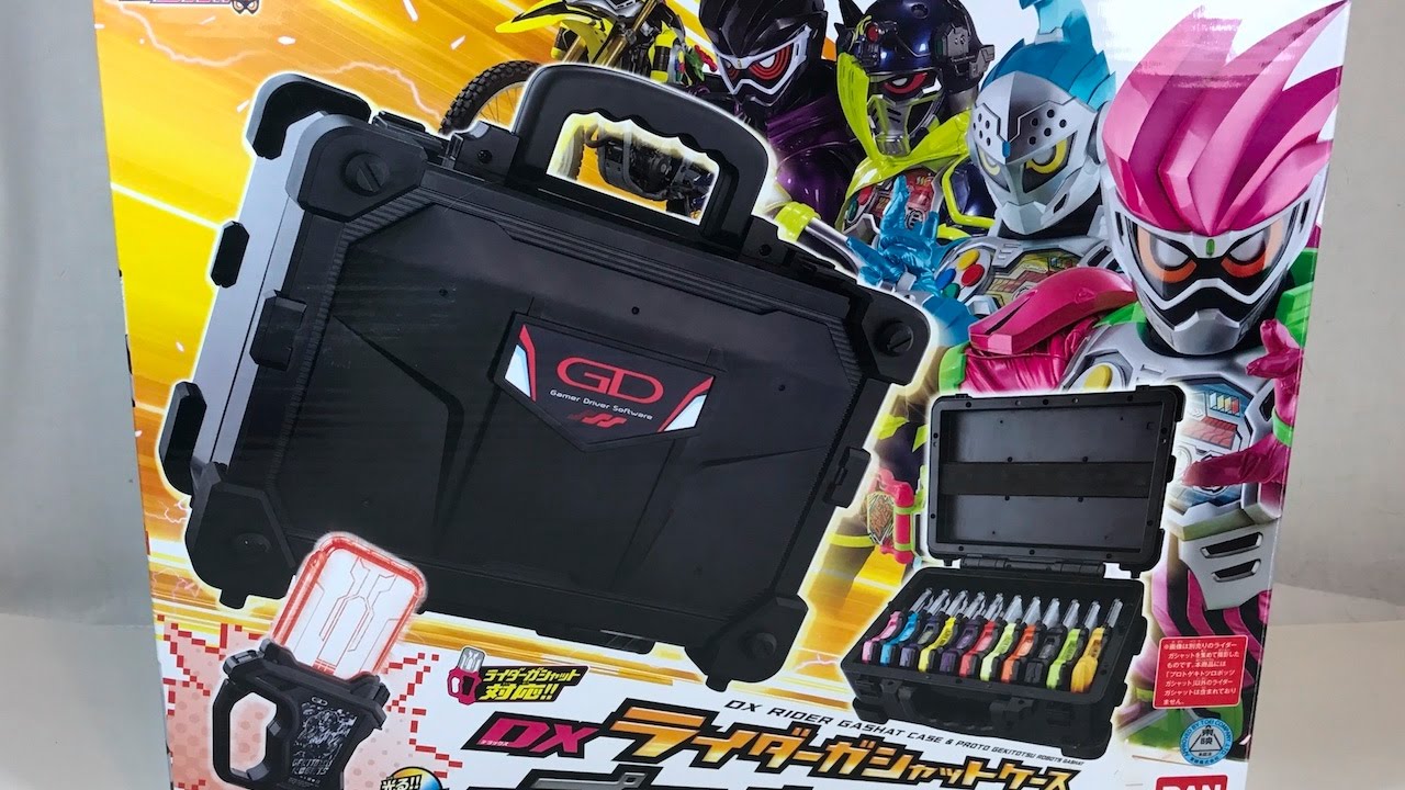 Kamen Rider Ex-Aid | DX Rider Gashat Case and Proto Gekitotsu Robots ...