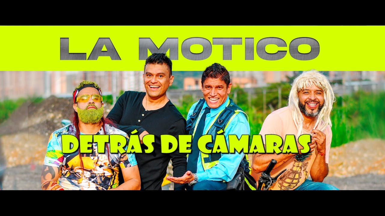 LA MOTICO (DETRÁS DE CÁMARAS) LOS DE YOLOMBÓ- - YouTube