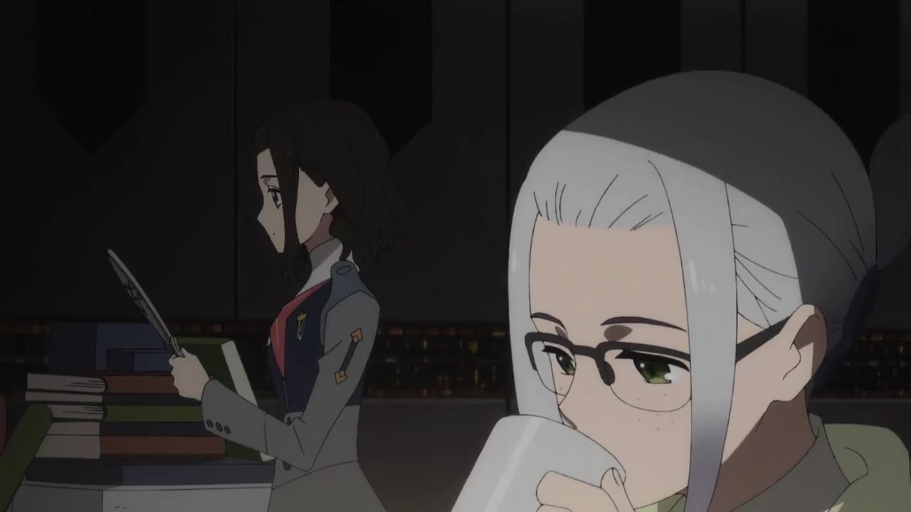 Ikuno and Naomi in Darling in the Franxx's last episode - YouTube