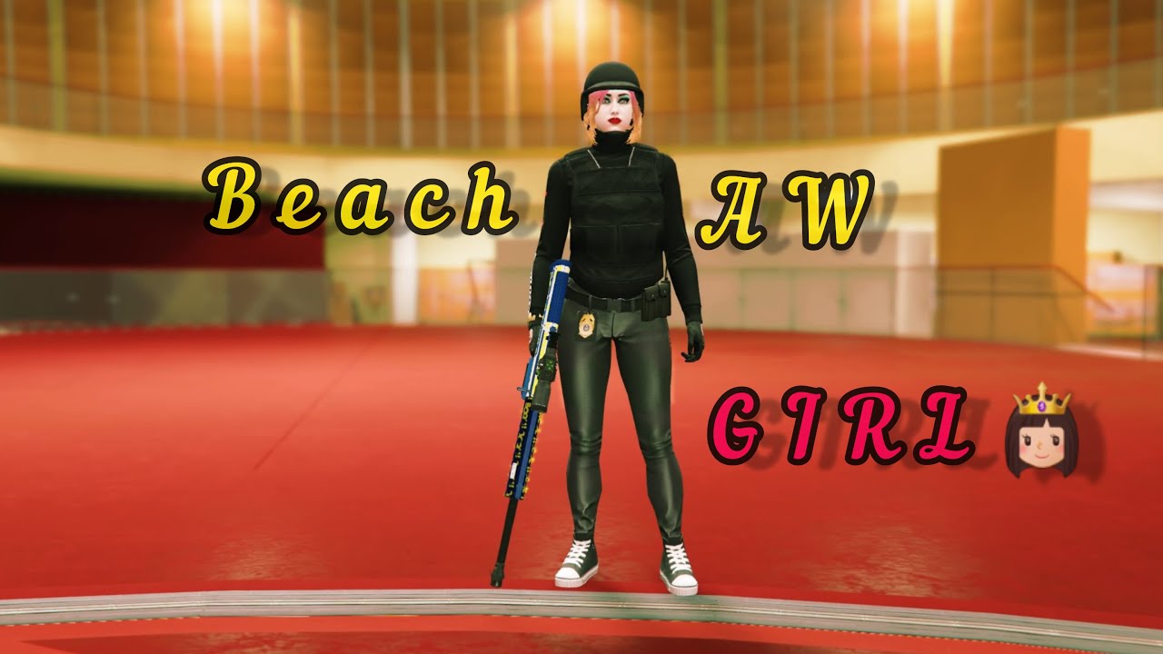 PS4 | BEACH AW MONTAGE | AW GIRL 👸🏻🦋 #gta5 - YouTube