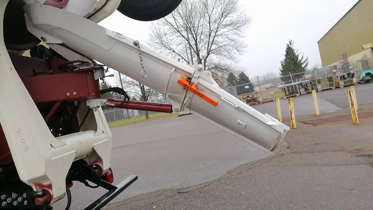Schwing Truck Mixer Chute Control - YouTube