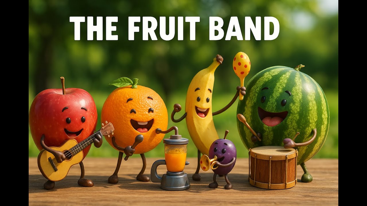 Fruits Start a Band and Make Everyone Dance! - YouTube