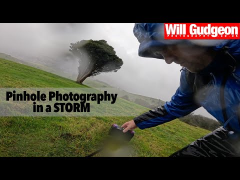 Braving Storm Ashley with a Pinhole Camera