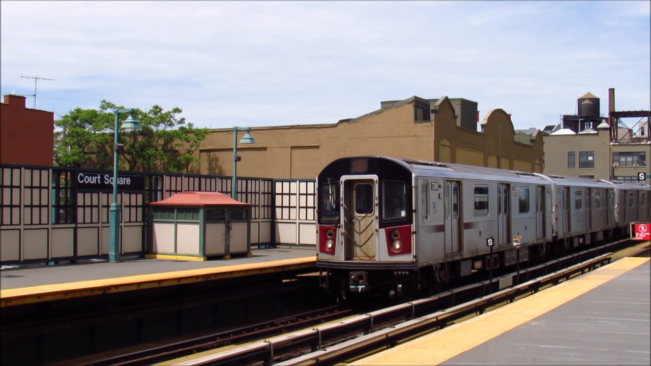 MTA New York City Subway: Manhattan & Flushing-bound 7 Trains at the ...