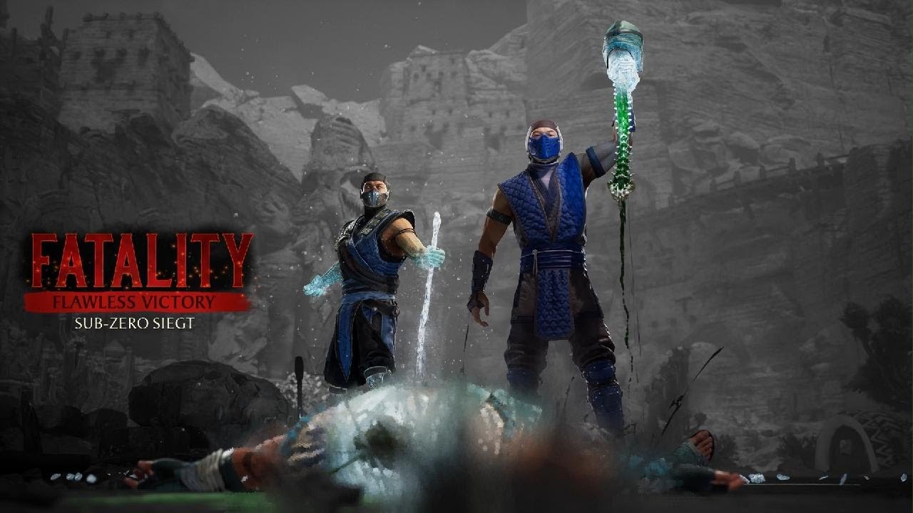 Mortal Kombat 1 PS5 - Sub-Zero (Kameo) Fatality - YouTube