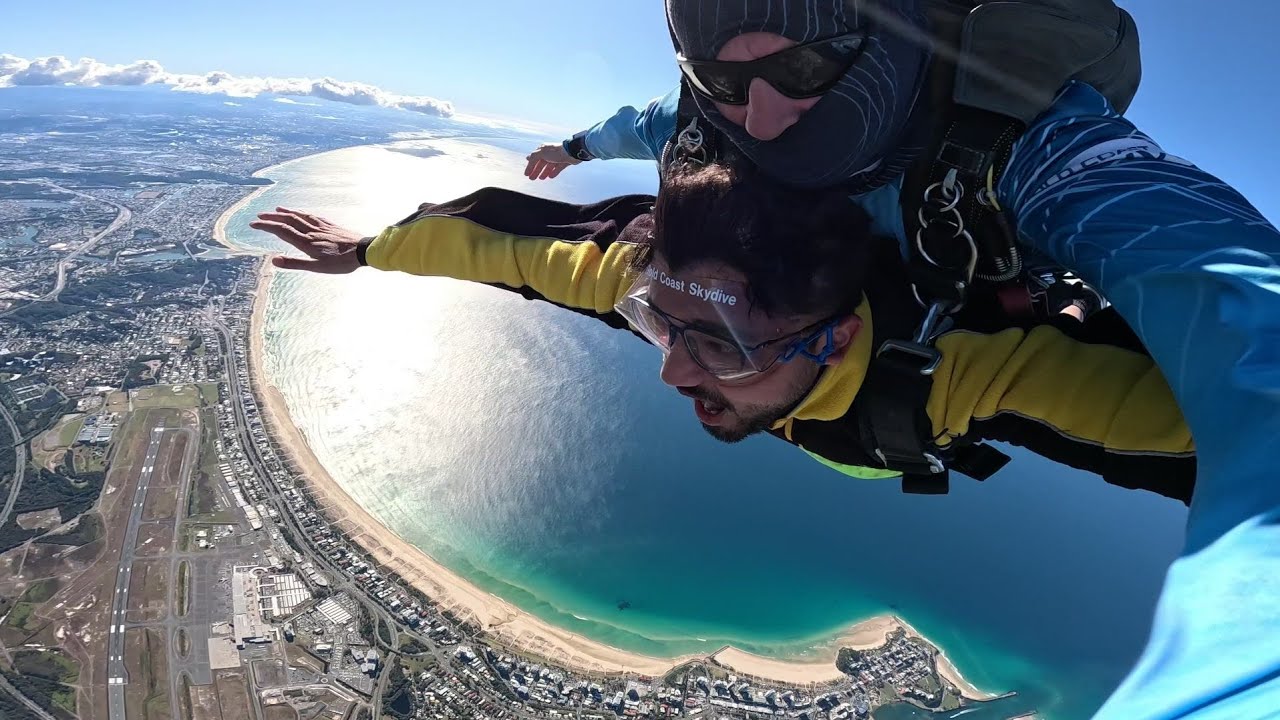 Skydiving in the world's best place Gold coast Australia. World's ...