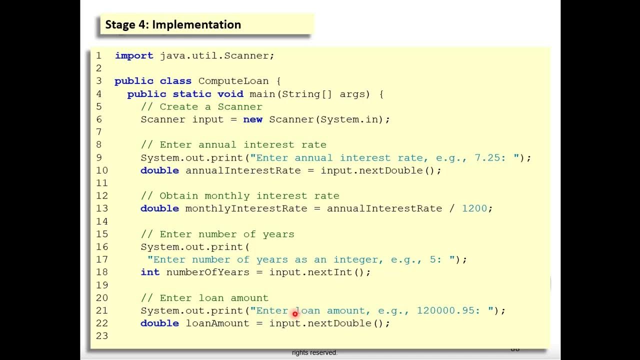 Chapter 2 Elementary Programming part05 - YouTube