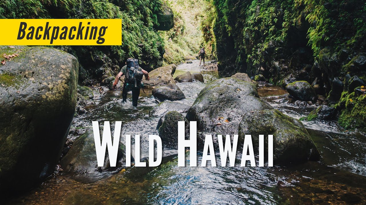 Backpacking The Wild Hawaii - YouTube